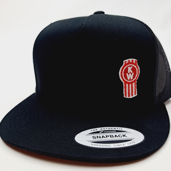 Accessories | Kenworth Offset Logo Yupoong Flat Bill Bug Emblem Long ...